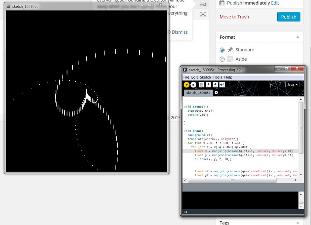 Week 1 – Beginning with Processing | LEL Project Blog
